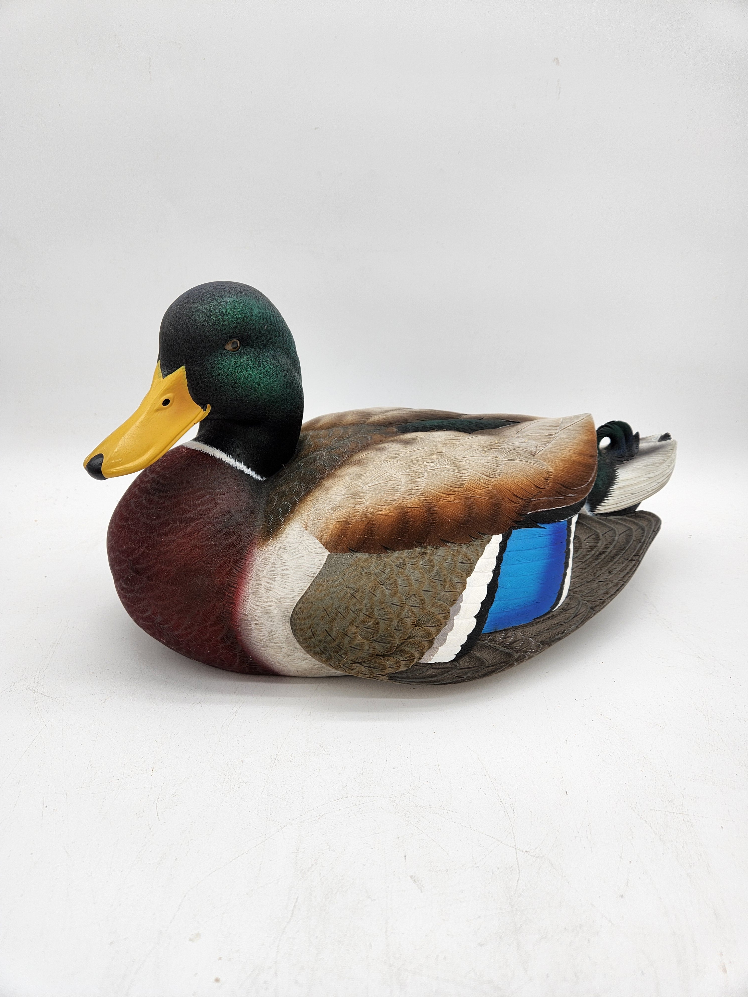 Ducks Unlimited 80th Anniversary Life-Size Carved Wood Display Decoy ...